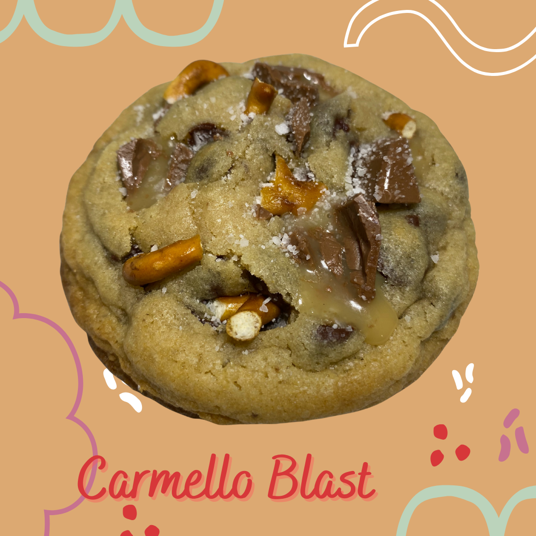 Carmello Blast – Crumblelicious Cookie Co.